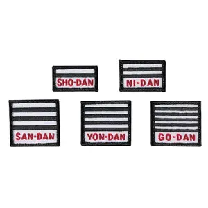 Badges - belt stripes Danrho 1.Dan - Sho Dan | Training-Fit