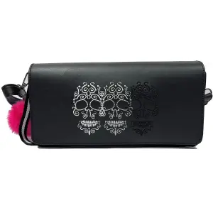 Shoulder bag for women Red Robin Gaming Dia De Los Muertos Calaveras ...